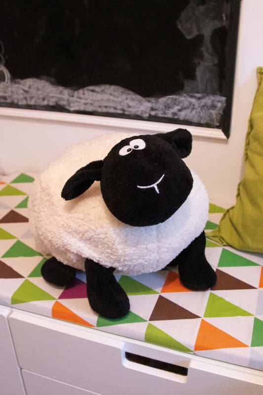 Velká plyšová ovečka SAMIRA, reklamní potisk i bez | Czech Image