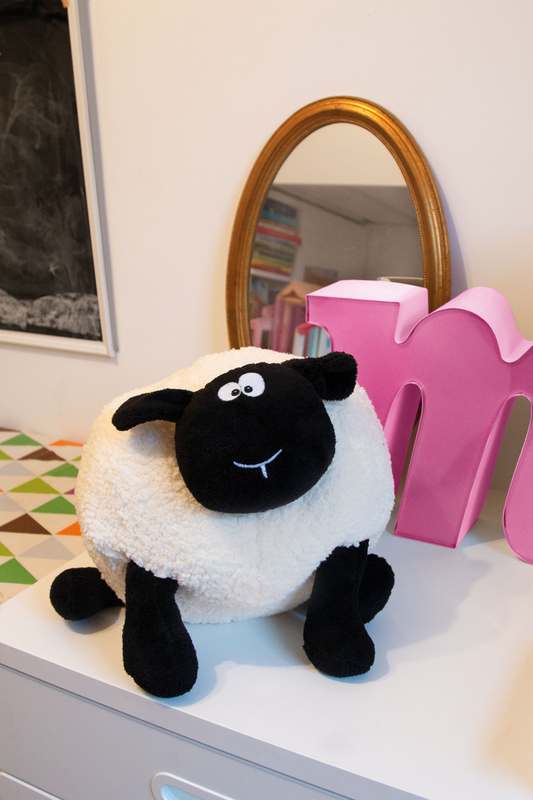 Velká plyšová ovečka SAMIRA, reklamní potisk i bez | Czech Image